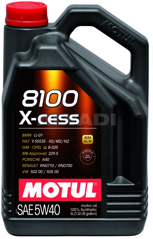 Motul 8100 X-Cess 5W40 5L MOTUL 102870 AL12676254 - alvadi.my