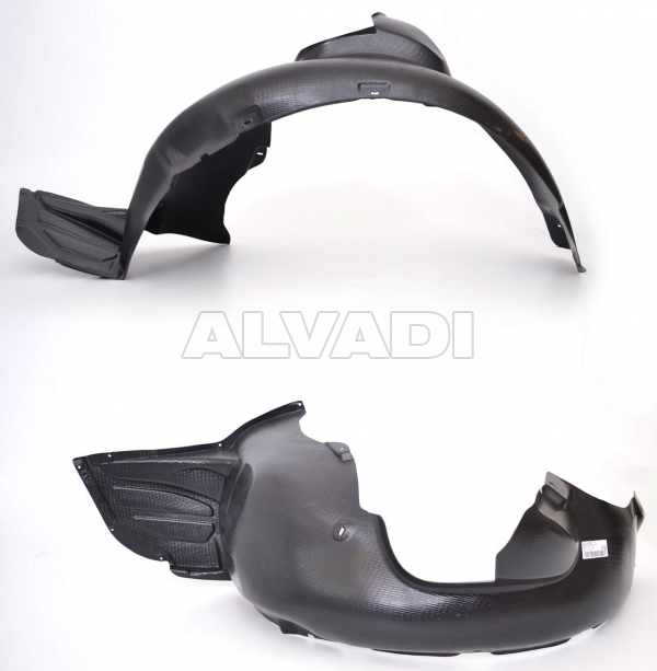 FRONT LEFT AND RIGHT FENDER LINER FOR SKODA FABIA II/ ROOMSTER 2006 ...