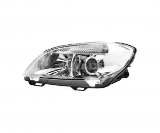 Main headlamp 665-1121LMLD-EM 5J1941017D for Skoda - alvadi.ee